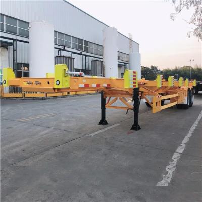 China Shipping Combo 12500MM JOST 20 Foot Container Chassis for sale