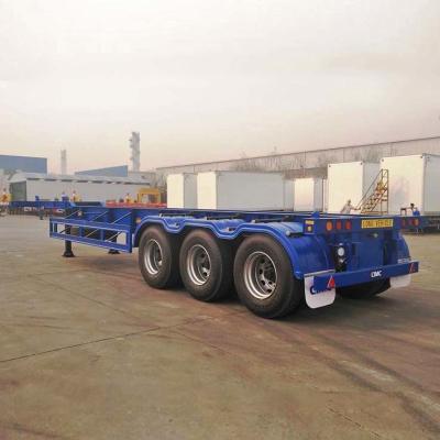 China Aluminum Alloy Skeleton 45FT Container Trailer Chassis for sale