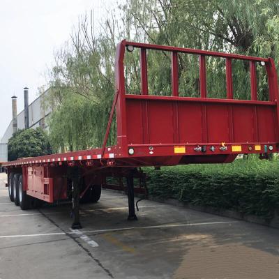 China 3 FUWA Axle Premium Steel Trailer Flatbed Iso Tank Chassis for sale