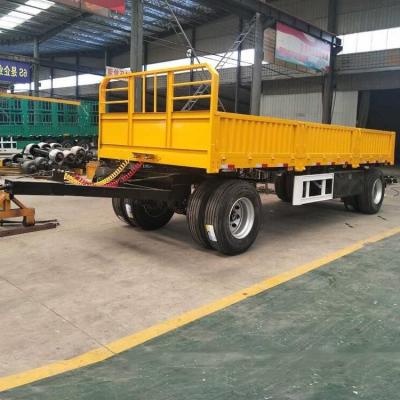 China Bogie Suspension Detachable Drawbar Side Wall Semi Trailer for sale