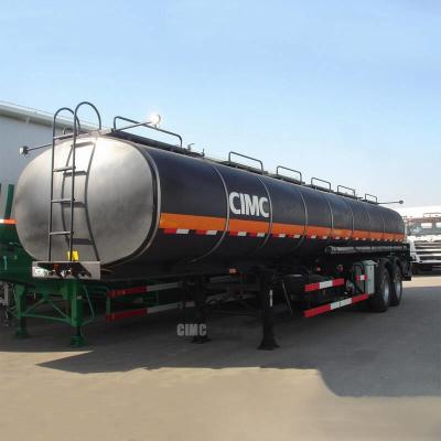 China Pneumatic 30CBM 100 Ton CIMC 3 Axle Bitumen Tanker Trailer for sale