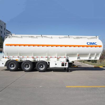 China Gasoline Carbon Steel 3 Axle 45Cbm Gas Tanker Trailer for sale