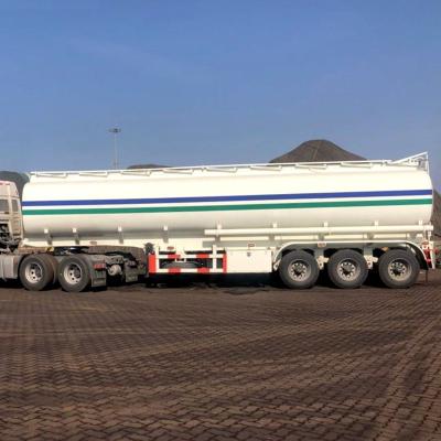 China 45000Lts 3 Axle Gas Tanker Truck With JOST Landing Gear for sale