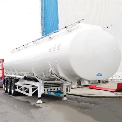 China 46000L 3 Axle Stainless Steel Milk Tanker Trailers for sale