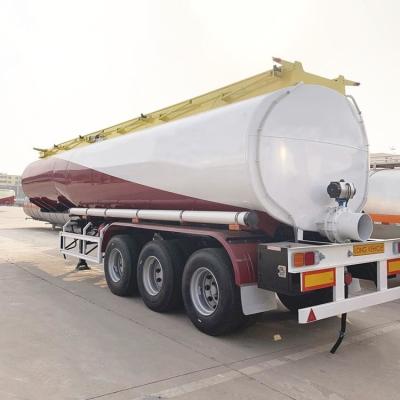 China CIMC 35000 40000 42000 45000Lts Petrol Tanker Trailer for sale