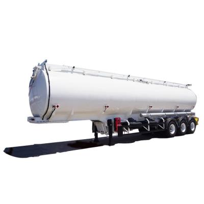 China CIMC Tri/3 Axle 45000L Aluminum Tanker Trailer for Sale with Lower Price for sale