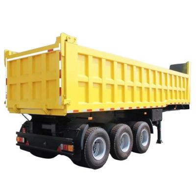 China 30CBM 35CBM 40CBM 3/4 Axle Semi Tipper Tipping Trailer for in Nigeria for sale