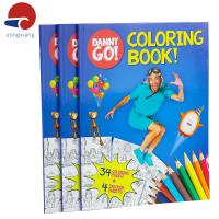 China Customized Softcover Wholesale Coloring Book for Children and Adults - Full Custom Colouring Book for sale