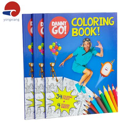 China Customized Softcover Wholesale Coloring Book for Children and Adults - Full Custom Colouring Book for sale