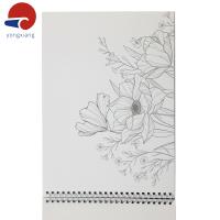 China Offset Printing Stress Relieving Coloring Books Fade Resistant Wire O Bound Book OEM With Tearing Line for sale