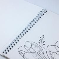 China Non Toxic Coloring Book Printing Full Color Lay Flat Coloring Book for sale
