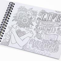 China Fade Resistant Coloring Book Printing Non Toxic Coloring Drawing Book Eco Friendly for sale