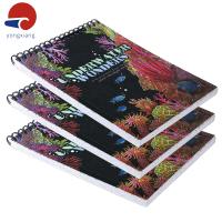 China Fade Resistant Coloring Book Printing Multiple Sizes Wire O Book Printing With Tearing Line for sale
