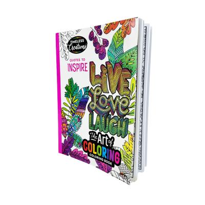 China Diversificated Coloring Book Printing Offset Printing Paperback Coloring Book for sale