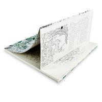 China PUR Binding Coloring Book Printing Glossy / Matte / Varnish Fantastic Coloring Book for sale