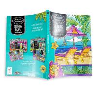 China Wear Resistant Coloring Book Printing Glossy Cover Hardcover Bound Book for sale
