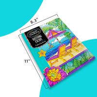 China OEM Customizable Coloring Book Perfect Binding Pattern Coloring Books For Kid / Adult for sale