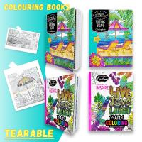 China Thick Paper Coloring Book Printing Customized Paperback Coloring Books for sale
