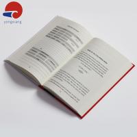 China FSC Certified Hardcover Biography Cream Paper / White Paper Hardcover Romance Books for sale