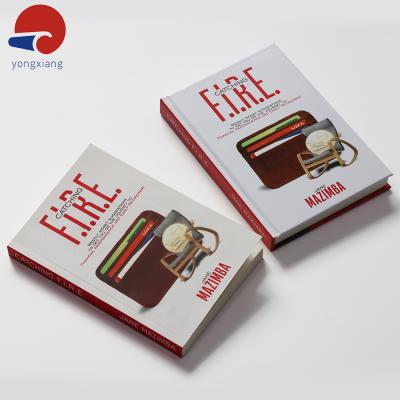 China FSC Certified Hardcover Biography Cream Paper / White Paper Hardcover Romance Books for sale