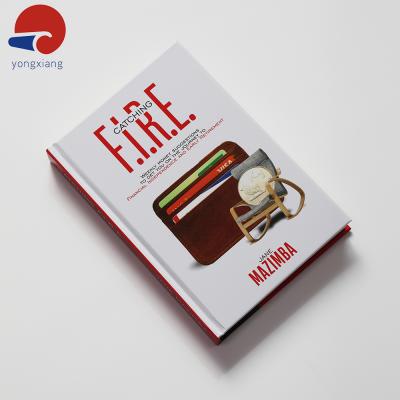 China Gold Foil Stamping Publishing Book Printing Luxury Custom Biography for sale