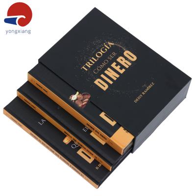 China Customized Publishing Book Printing Perfect Binding / Sewn Binding Hardcover Box Set for sale