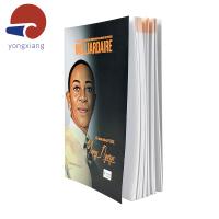China Factory Custom Print Art Foil Cover Paperback Publishing Books Hardcover Book Printing Service Vendors With Painted Sprayed Edge for sale