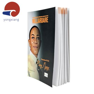 China Factory Custom Print Art Foil Cover Paperback Publishing Books Hardcover Book Printing Service Vendors With Painted Sprayed Edge for sale