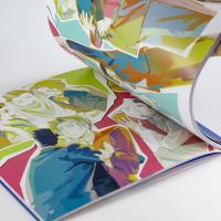 China A5 Publishing Book Printing Offset Glossy Cover Book Custom Sizes for sale