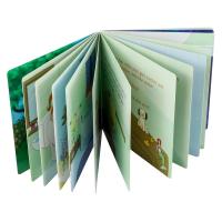 China Full Color Children's Board Books 600gsm Custom Paperback Book 20*20CM for sale