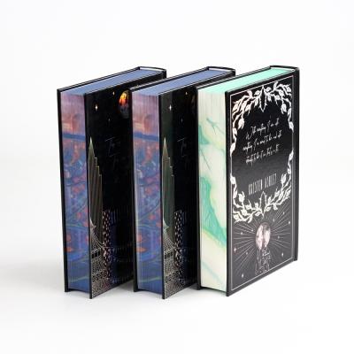 China Square Spine Hardcover Books Printing Black And White Custom Printing Book for sale