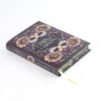 China Round Spine Book Edge Printing Customized Hard Cover Book Printing With Foil Stamping for sale