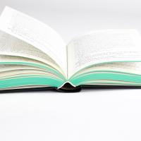 China Magic Novels Hardcover Book Custom Sprayed Edges Cardboard Printing for sale