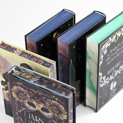 China Publishing Book Edge Printing Sprayed Edges Offset Book Printing Glossy Lamination for sale