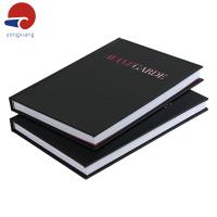 China Lightweight Business Planner Notebook Black Custom Hardcover Notebook for sale