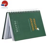 China Matte Lamination Custom Planner Printing 80 Sheets Personalized Prayer Journal Green for sale