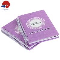 China Purple Custom Planner Printing Offset Printing Custom Color Planner for sale