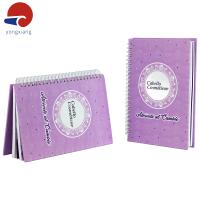 China Purple Custom Planner Printing Offset Printing Custom Color Planner for sale