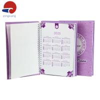 China Purple Custom Planner Printing Offset Printing Custom Color Planner for sale