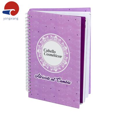 China Purple Custom Planner Printing Offset Printing Custom Color Planner for sale