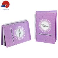 China Beautifully Daily Planner Notebook Multiple Pages Hard Cover Journals Purple for sale