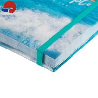 China Offset Custom Planner Printing Eco Friendly Full Color Custom Notebooks With Elastic Strap for sale