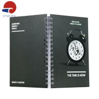 China Offset Paper Weekly Daily Planner A4 Wire Bound Notebooks Customized for sale