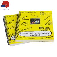 China Yellow Spiral Bound Daily Planner Glossy Covers Business Notebook Planner A5 for sale