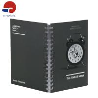 China Planner Organizer Paper Hardcover Book Debt Expense Tracking Notebook for sale
