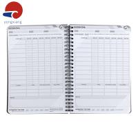 China Customized Spiral Bound Notebooks Waterproof Hardcover Journal Non Toxic for sale