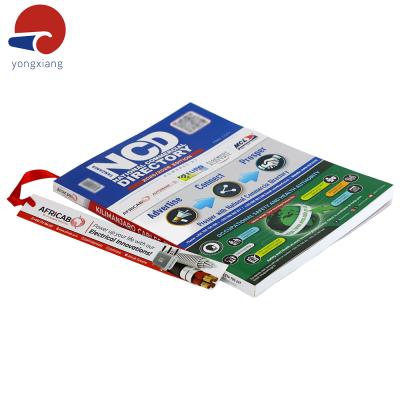 China A3 , A4 , A5 , A6 Catalog Magazine Printing Thick Softcover Perfect Bound Catalog for sale