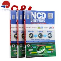 China Custom Size Catalog Magazine Printing OEM Catalog Brochure Printing Recyclable for sale