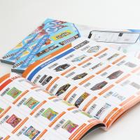 China Custom Size Catalog Magazine Printing OEM Catalog Brochure Printing Recyclable for sale