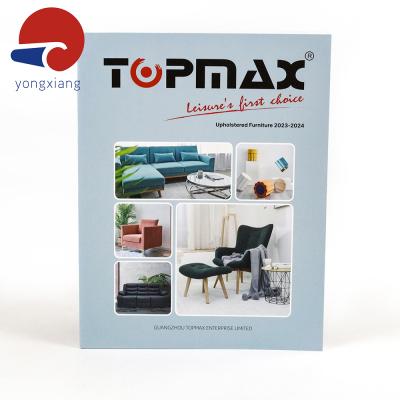 China 80gsm - 200gsm Personal Magazine Printing UV Softcover Perfect Bound Catalogs for sale